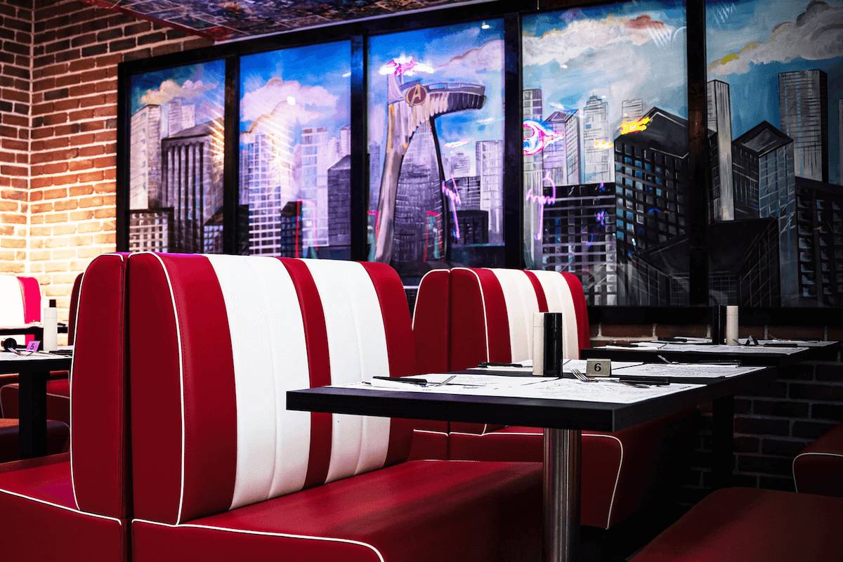 Super Heroes: The Marvel And DC Themed Restaurant In Milan.