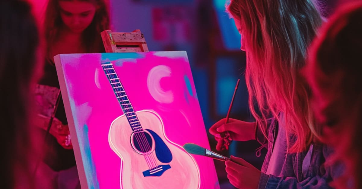 Neon Brush Sing Along Milan: pinta y canta a Taylor Swift