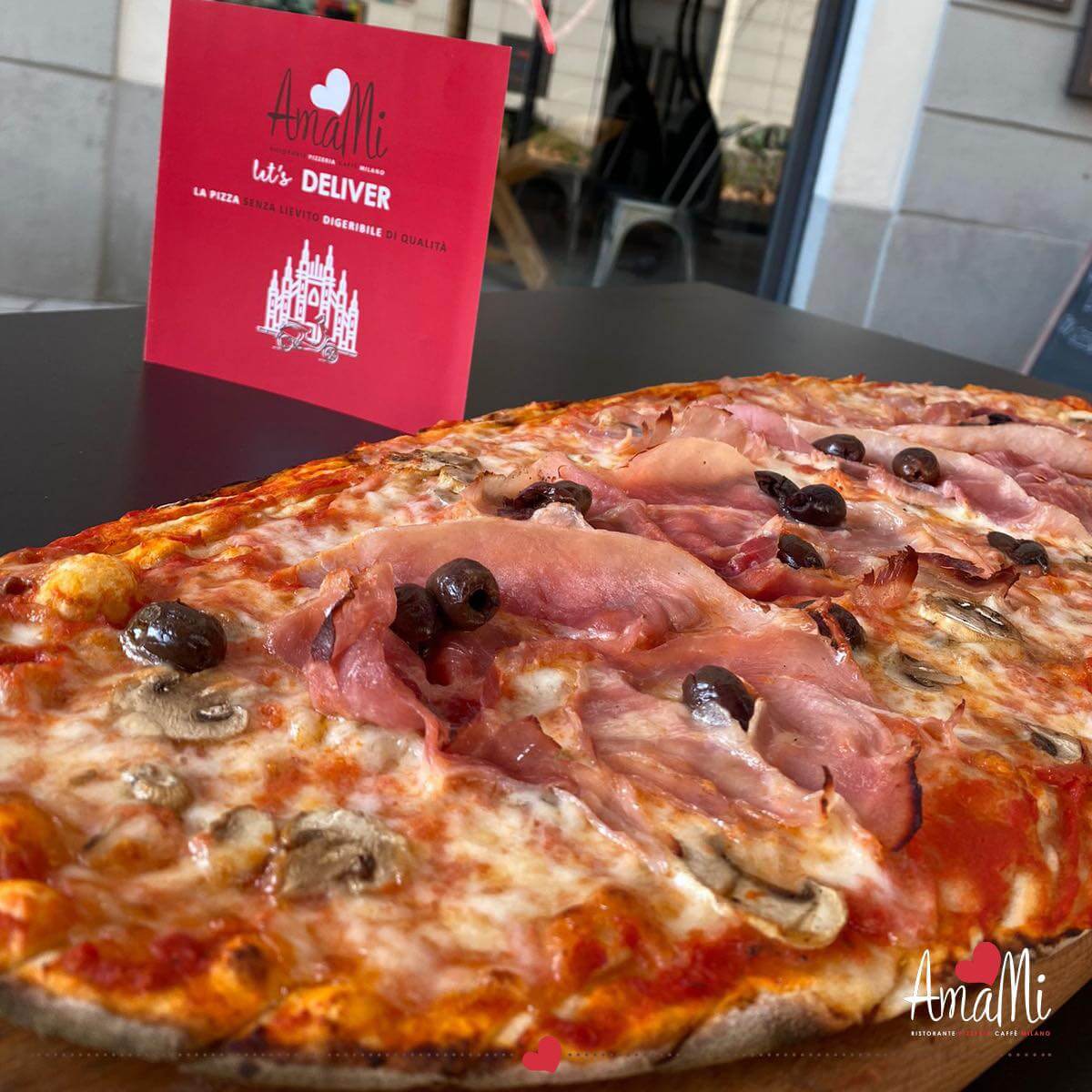 Une pizza fine et croustillante à Milan ? Essayez la pizzeria Amami