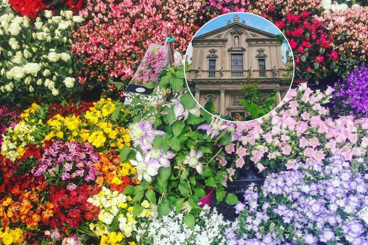 La fiera che da 500 anni riempie Milano di fiori: c'è solo a Pasquetta