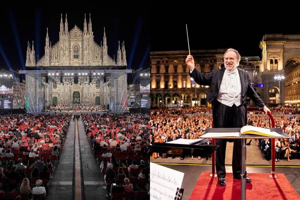 Piazza Duomo transforms into a stage under the stars for 5,000 ...
