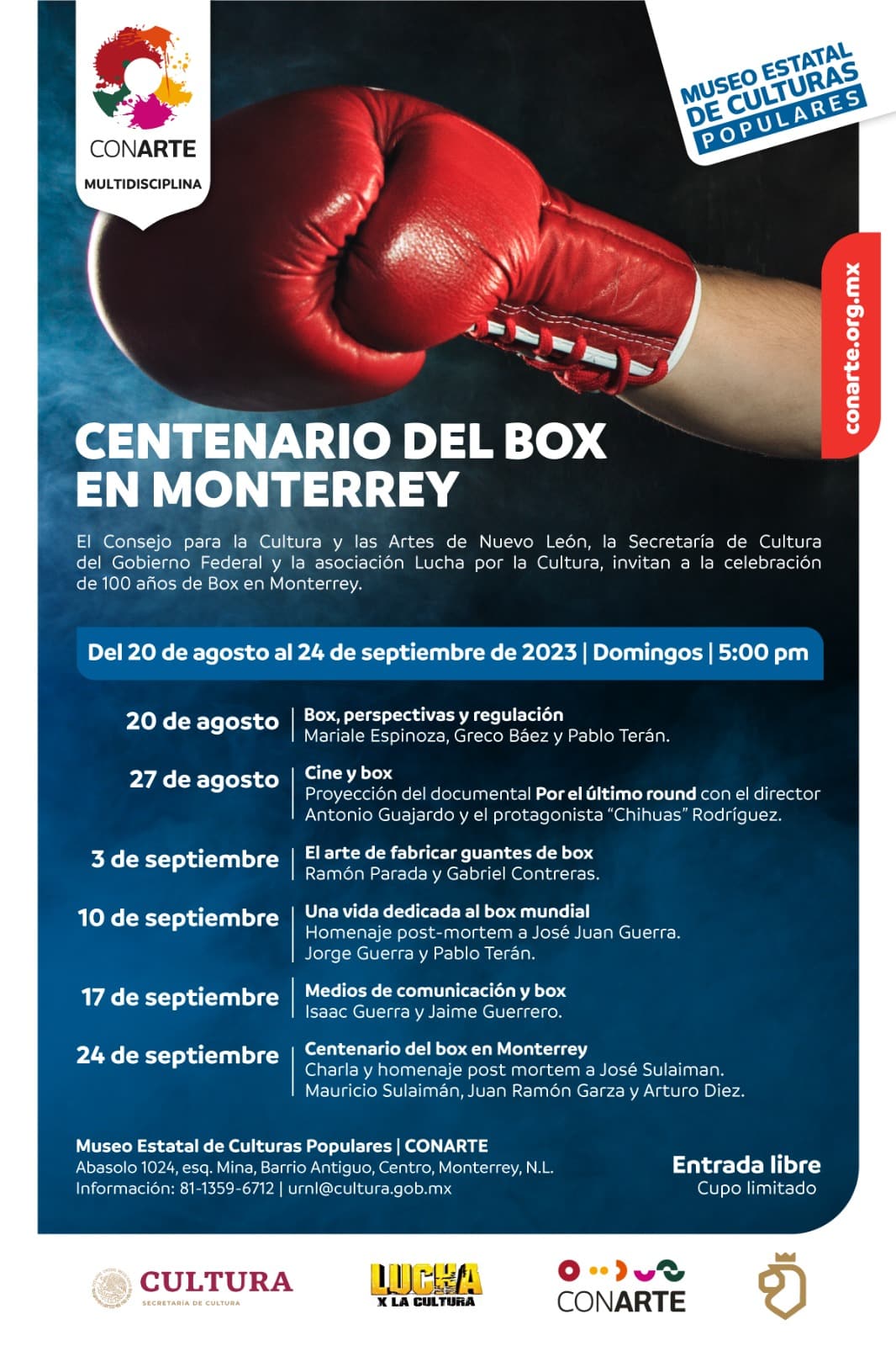 Celebra el Centenario del Box en Monterrey con entrada libre