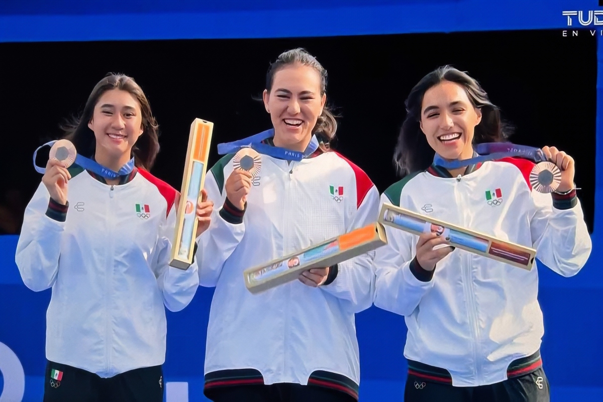 Medallas ganadas por México en los Juegos Olímpicos París 2024