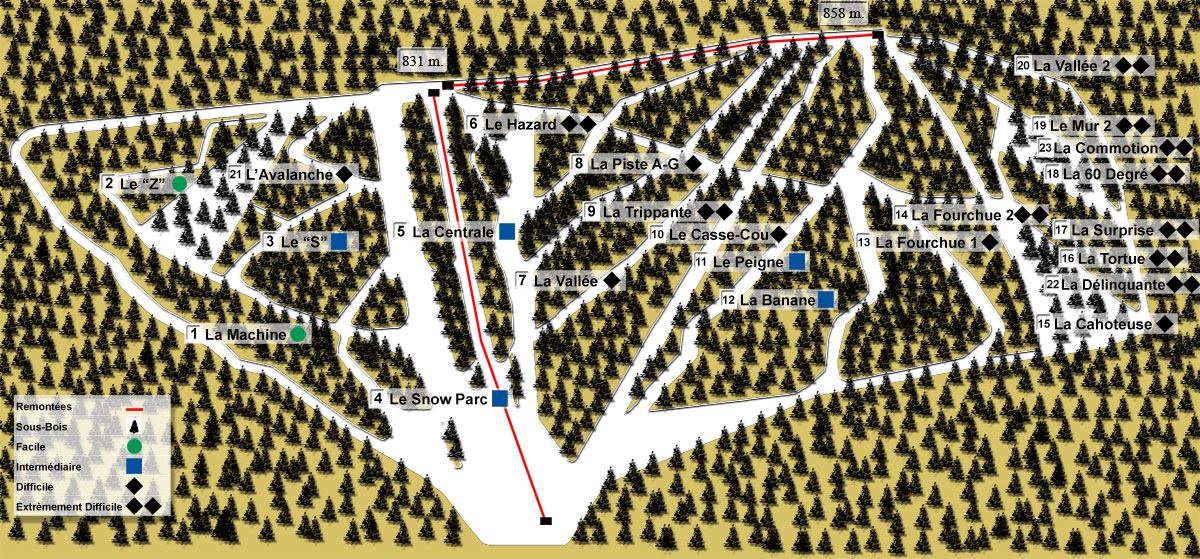 Feu vert pour la saison de ski au Québec!