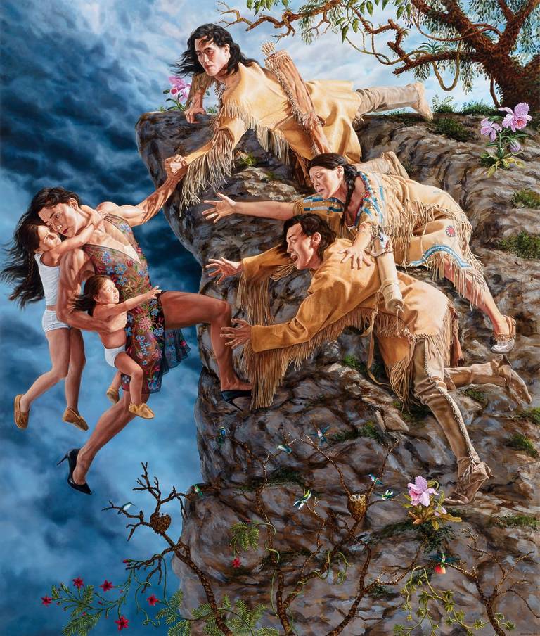 Kent Monkman: History is portrayed by the victors - at the Montreal ...