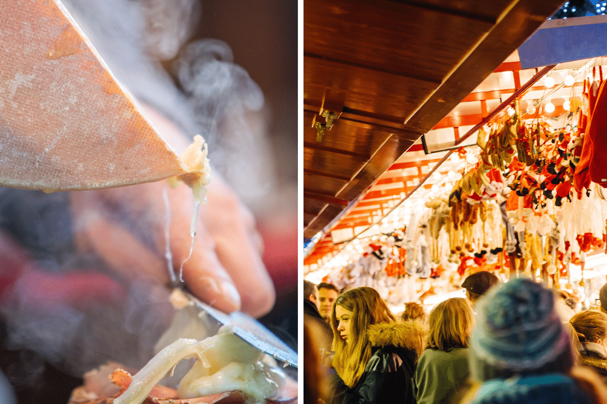 La "Raclette Party" est de retour au village de Noël du marché Atwater