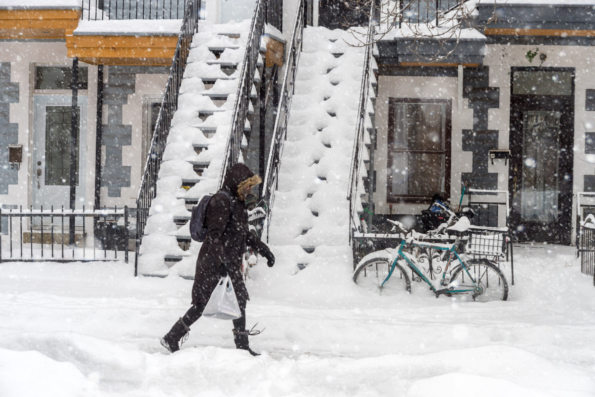 Une tempête de neige prévue pour le milieu de semaine à Montréal