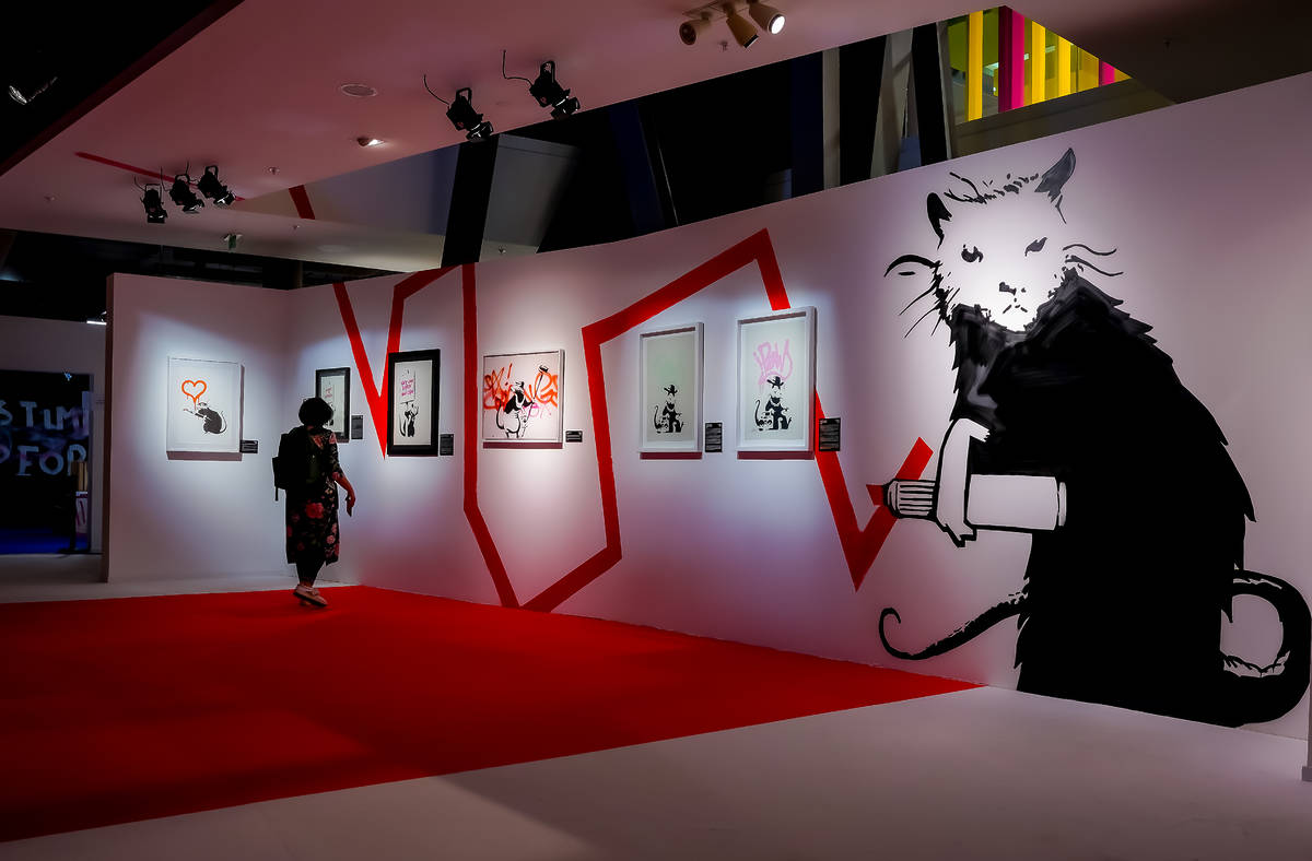 Plus de 170 œuvres de Banksy débarque à Montréal