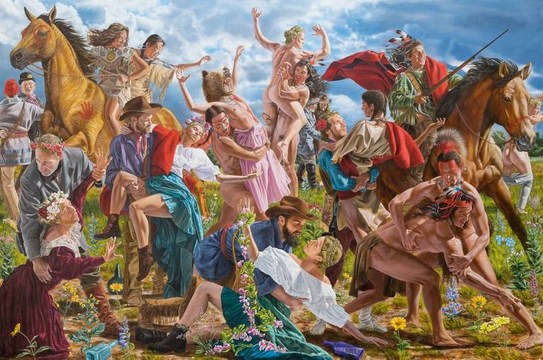 Kent Monkman: History is portrayed by the victors - at the Montreal ...