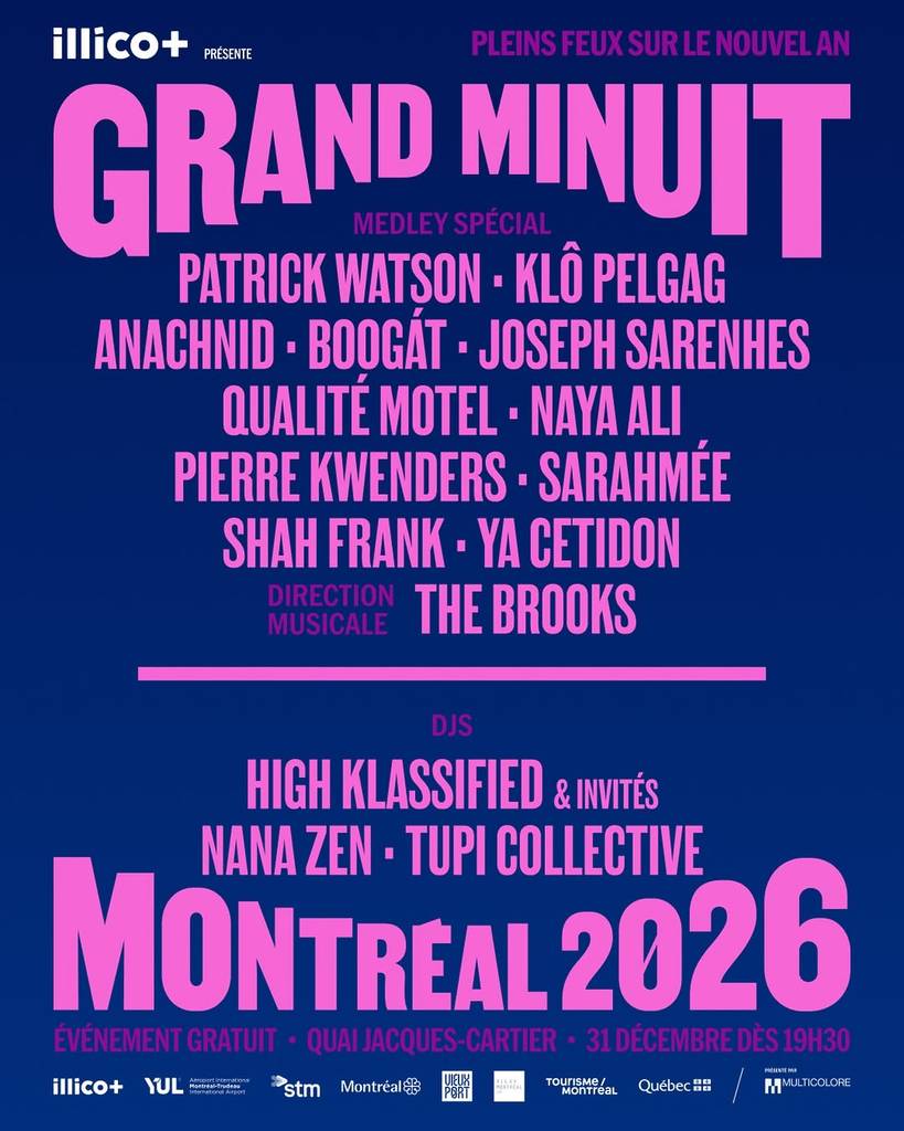 Les meilleures places pour les feux d'artifice du Nouvel An à Montréal