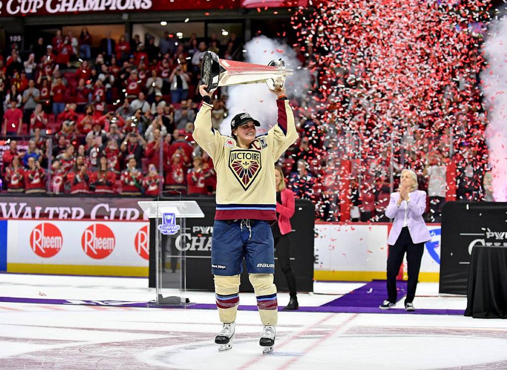 Hockey - Montreal Victoire wins the Walter Cup