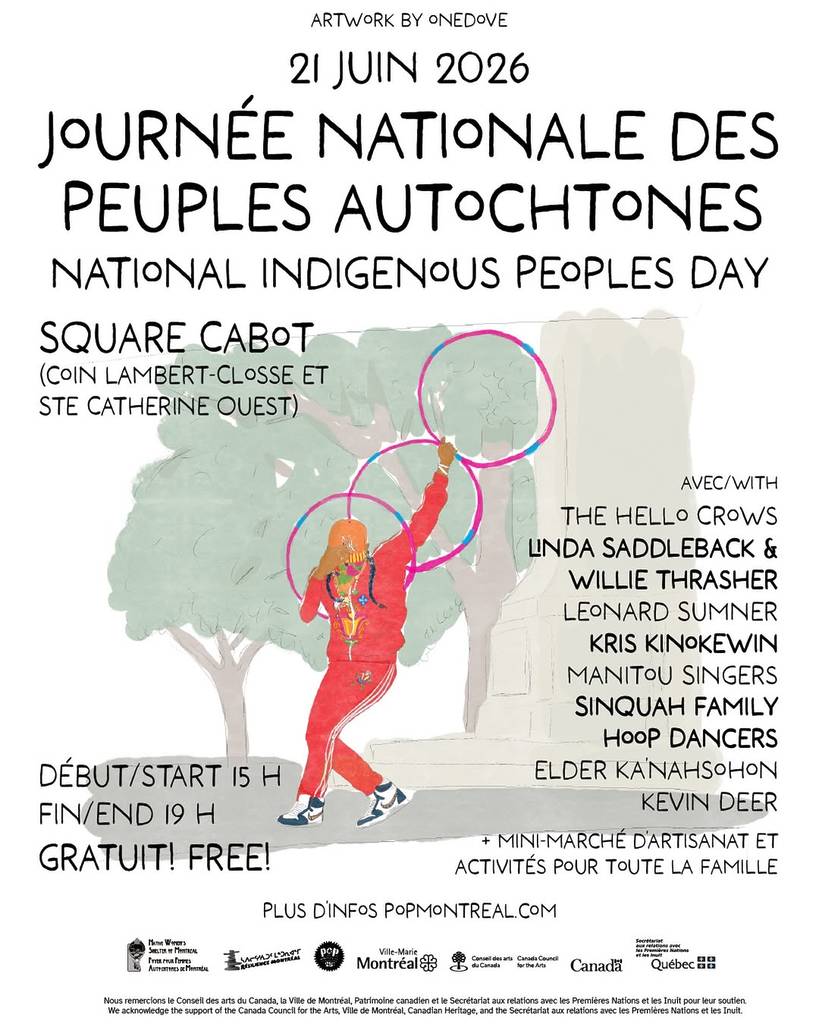 Juin est le mois national de l'histoire autochtone - notre agenda