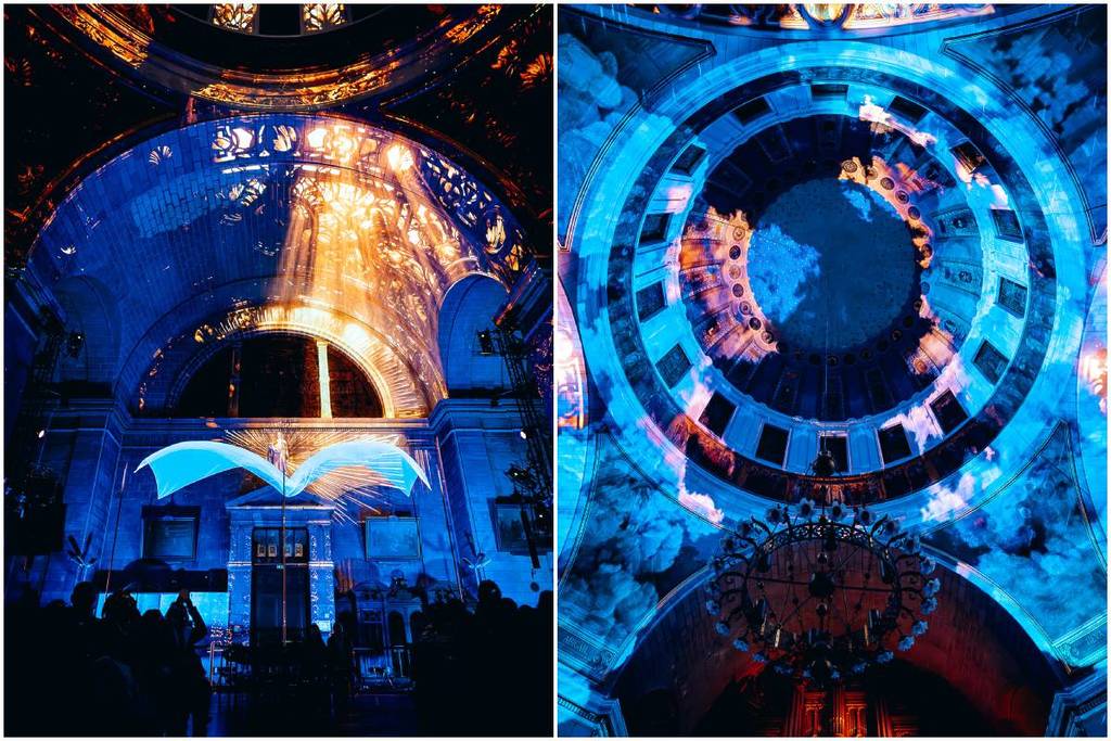 Immersia : le spectacle immersif à l’Église Notre-Dame de Bon-Port