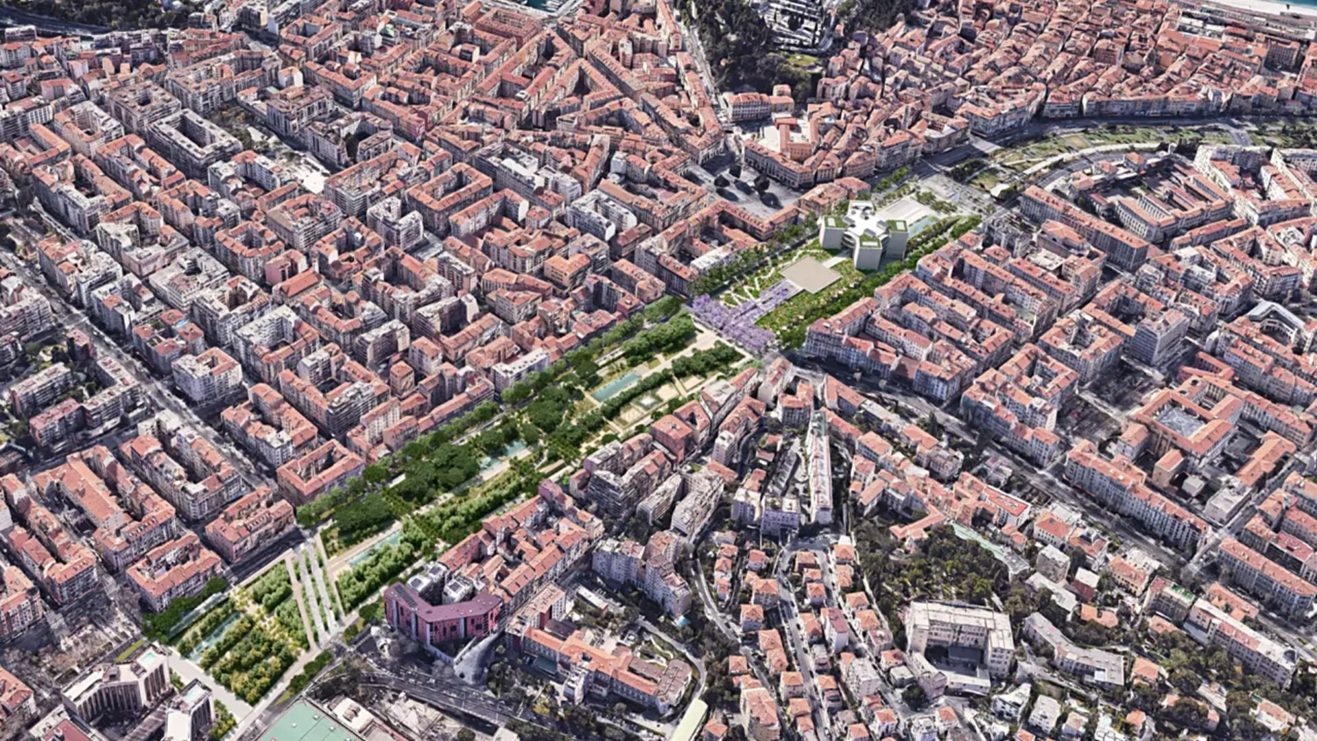 Nice : les premières images de la future promenade du Paillon dévoilées