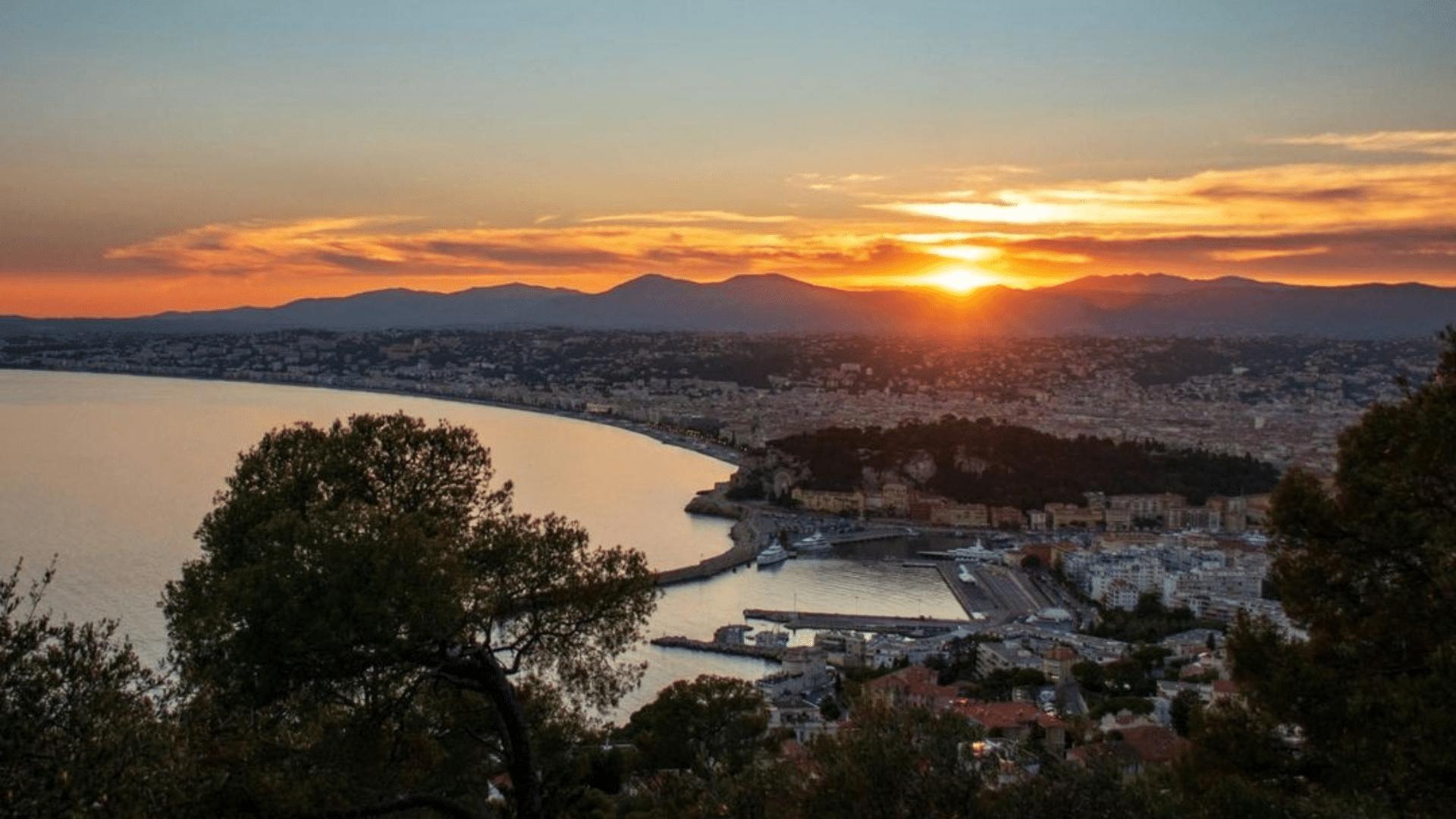 Où admirer le coucher de soleil à Nice