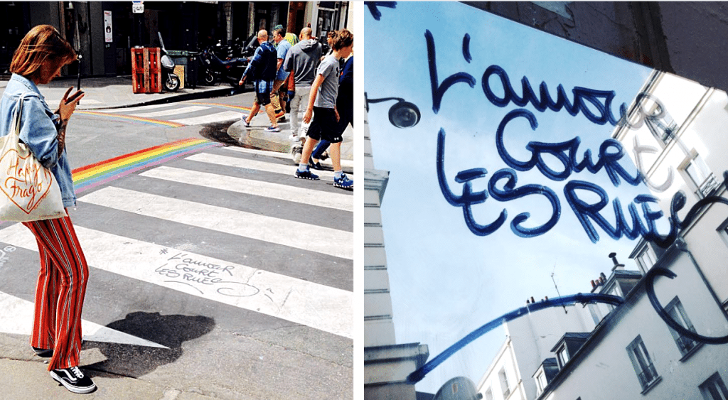 Street art : les plus beaux graffitis dédiés à l’amour à Paris ...