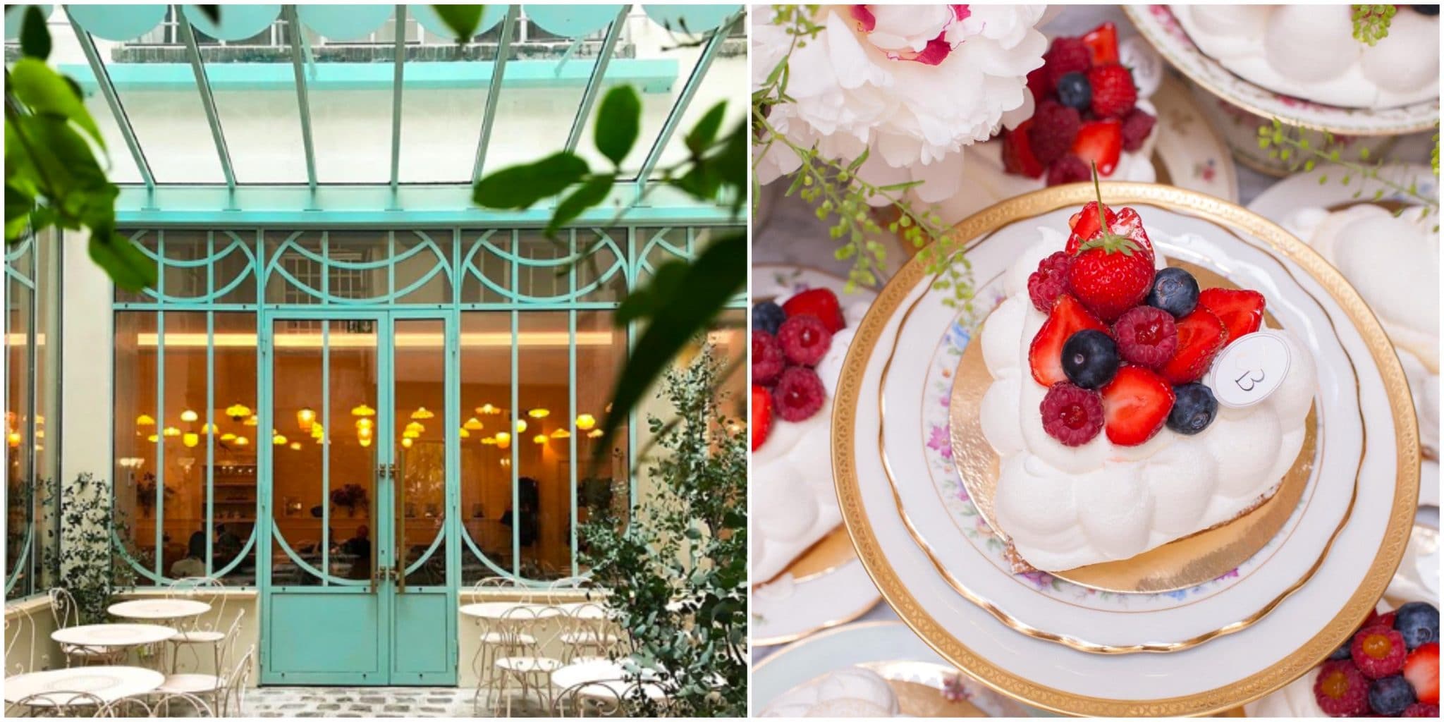 Paris : la terrasse du jardin secret de Bontemps Pâtisserie rouvre ses ...