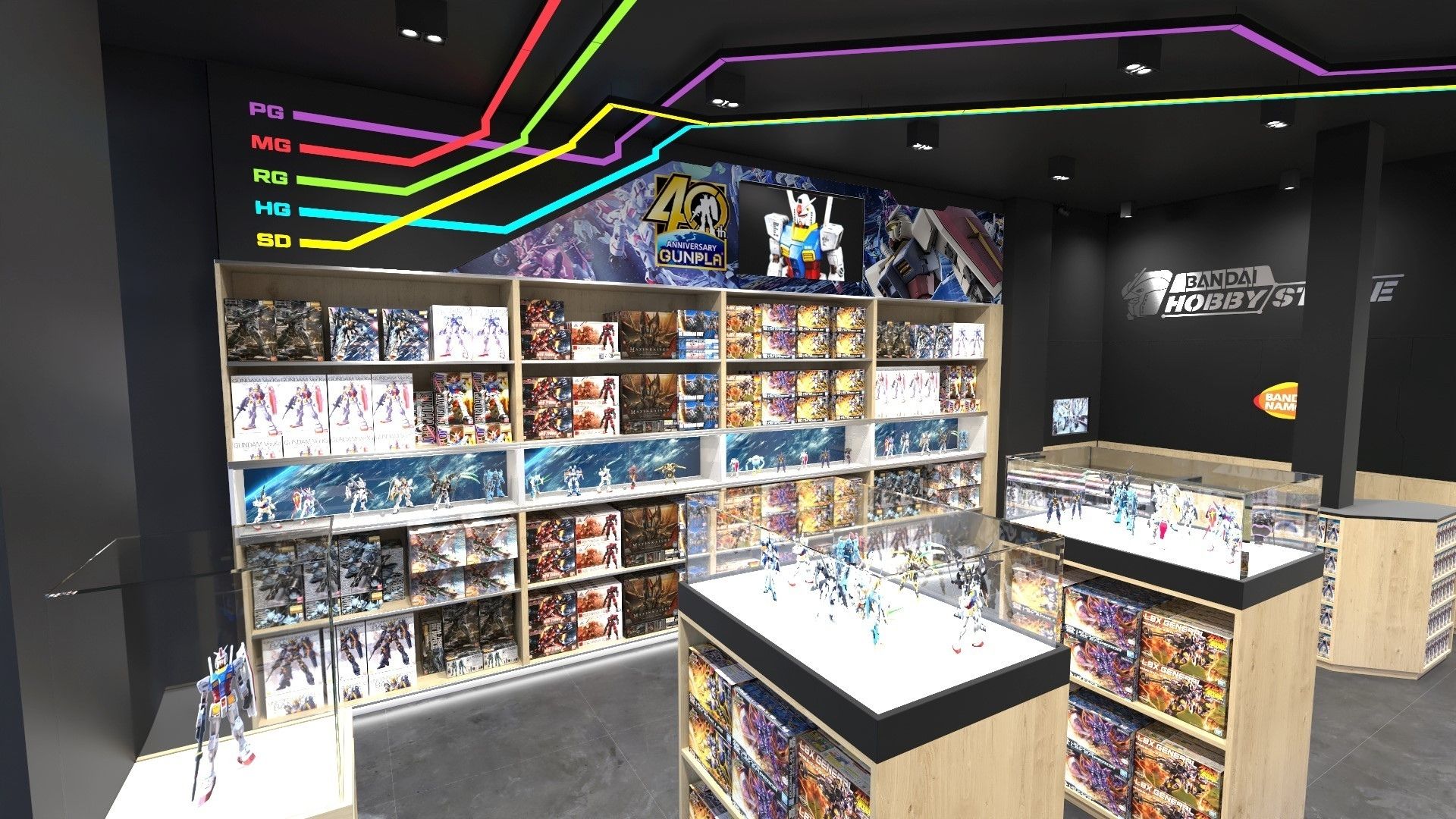 Paris : Une boutique officielle Gundam de Bandai ouvre Boulevard ...