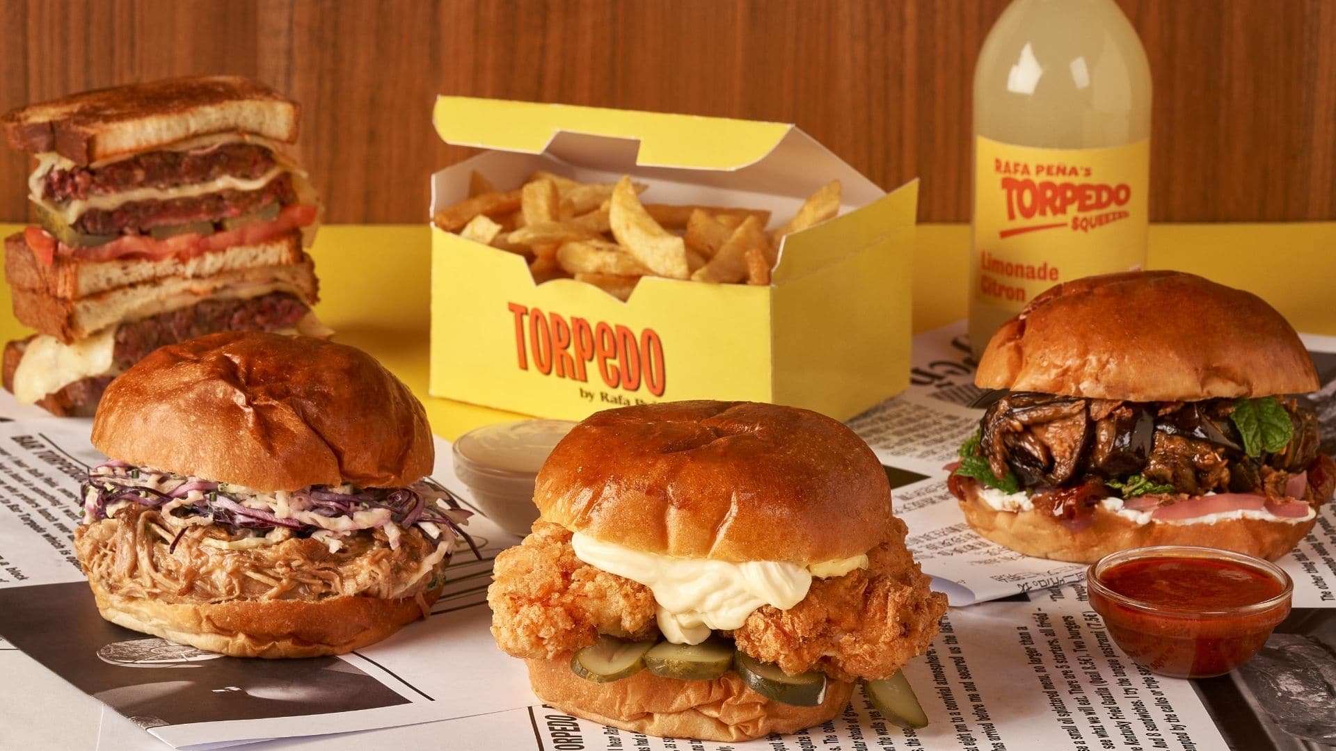 Torpedo, les tous nouveaux burgers de Paris par Rafael Peña