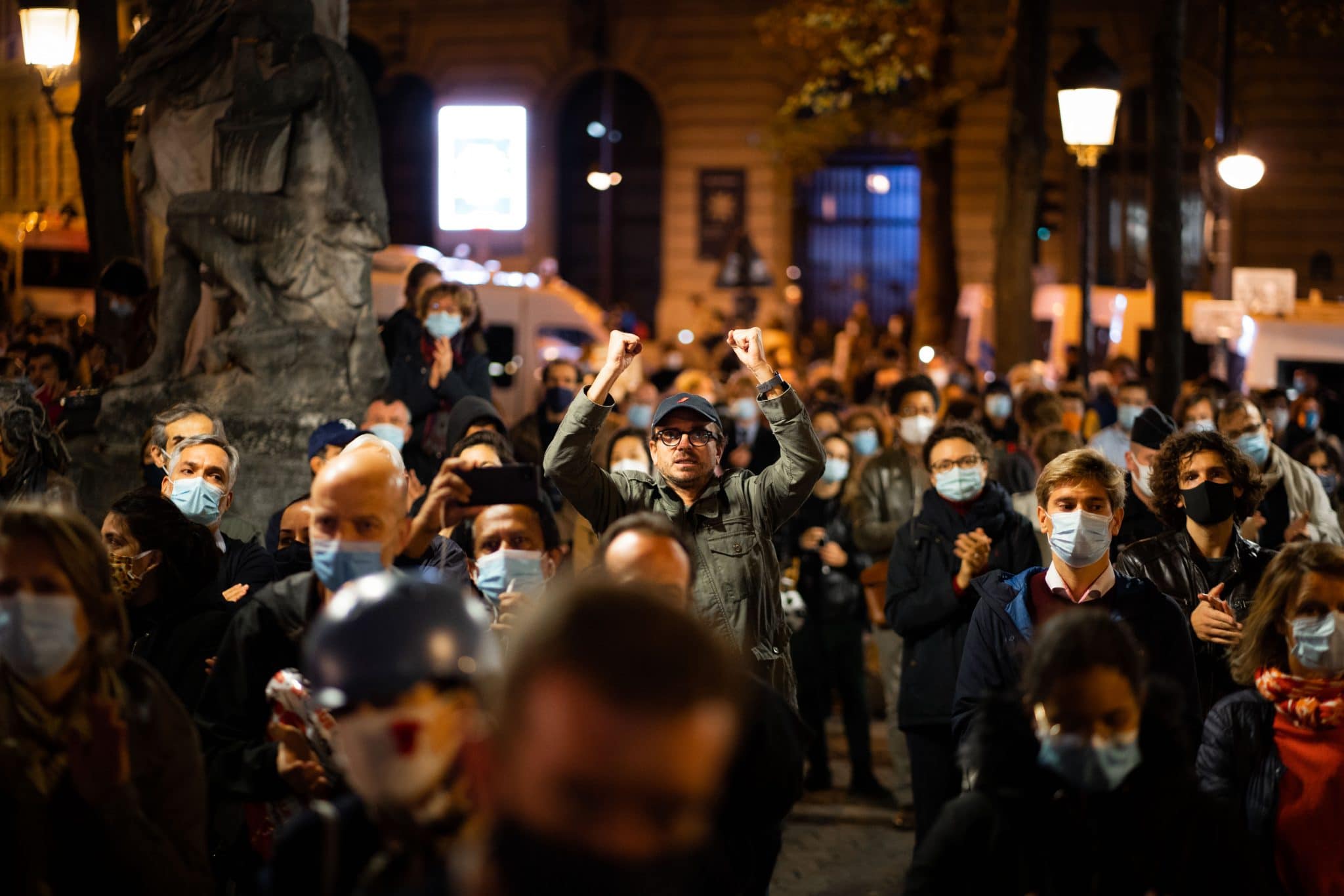 Hommage national de Samuel Paty à la Sorbonne : les images fortes de la ...