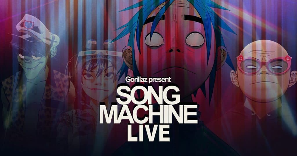 Song Machine Live : Un concert de Gorillaz en ligne depuis chez vous