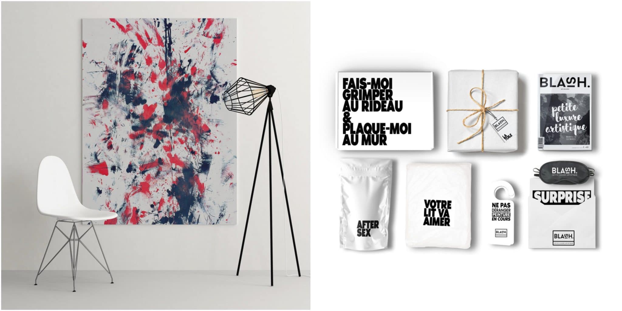 Insolite : transformez vos ébats amoureux en oeuvre d'art avec le kit ...