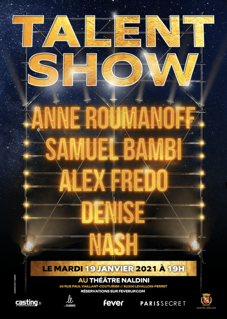 Talent Show s’installe au Théâtre Naldini avec Anne Roumanoff