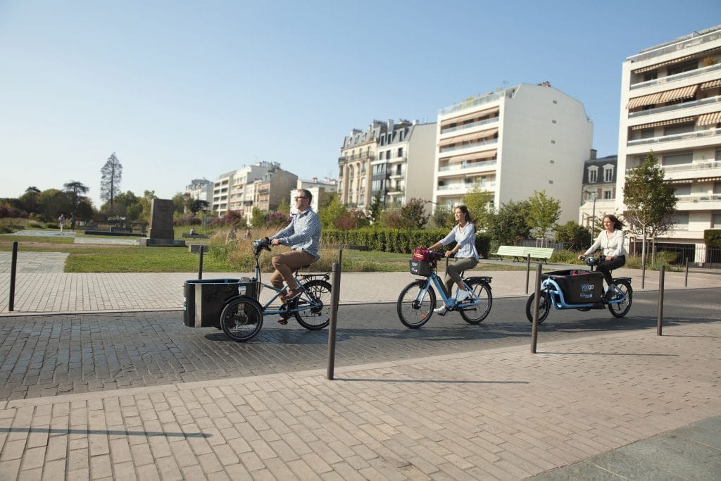 Véligo dévoile un nouveau vélo électrique triporteur en location à Paris
