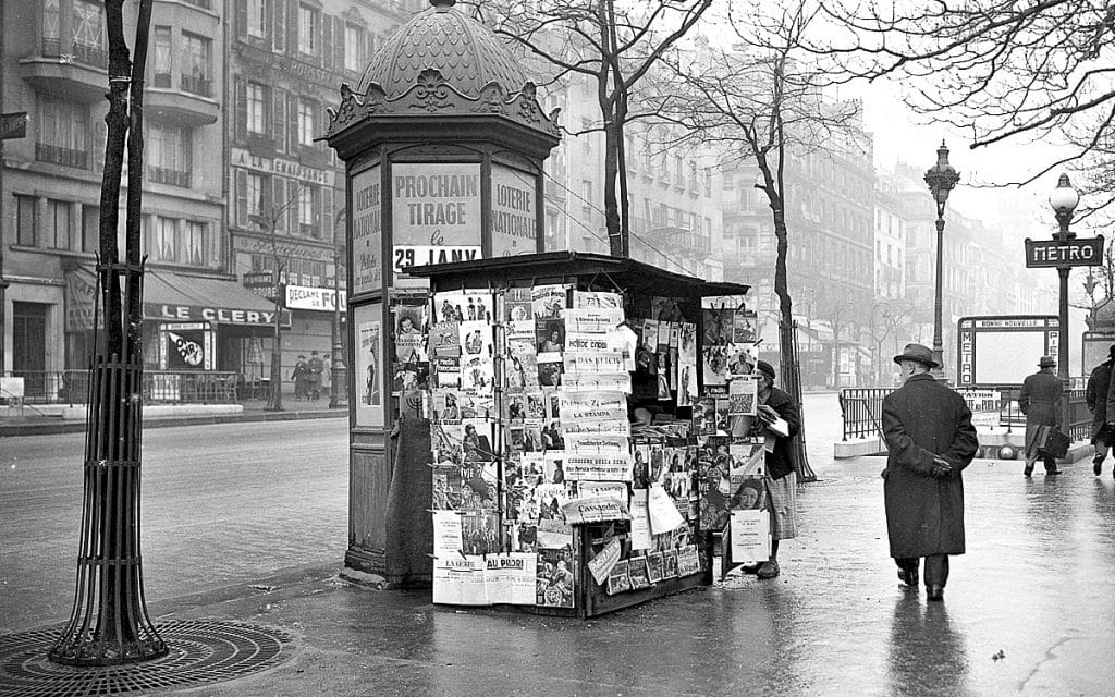 Connaissez-vous l'histoire des kiosques à journaux à Paris