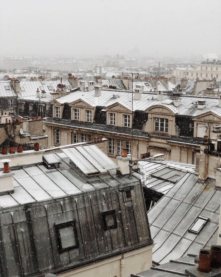 Les plus belles photos de la neige à Paris ce samedi 16 janvier 2021