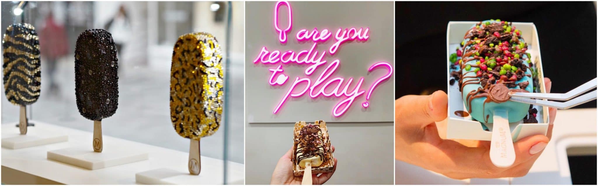 Paris : le Pop up store de glaces Magnum de retour tout l'été dans le ...