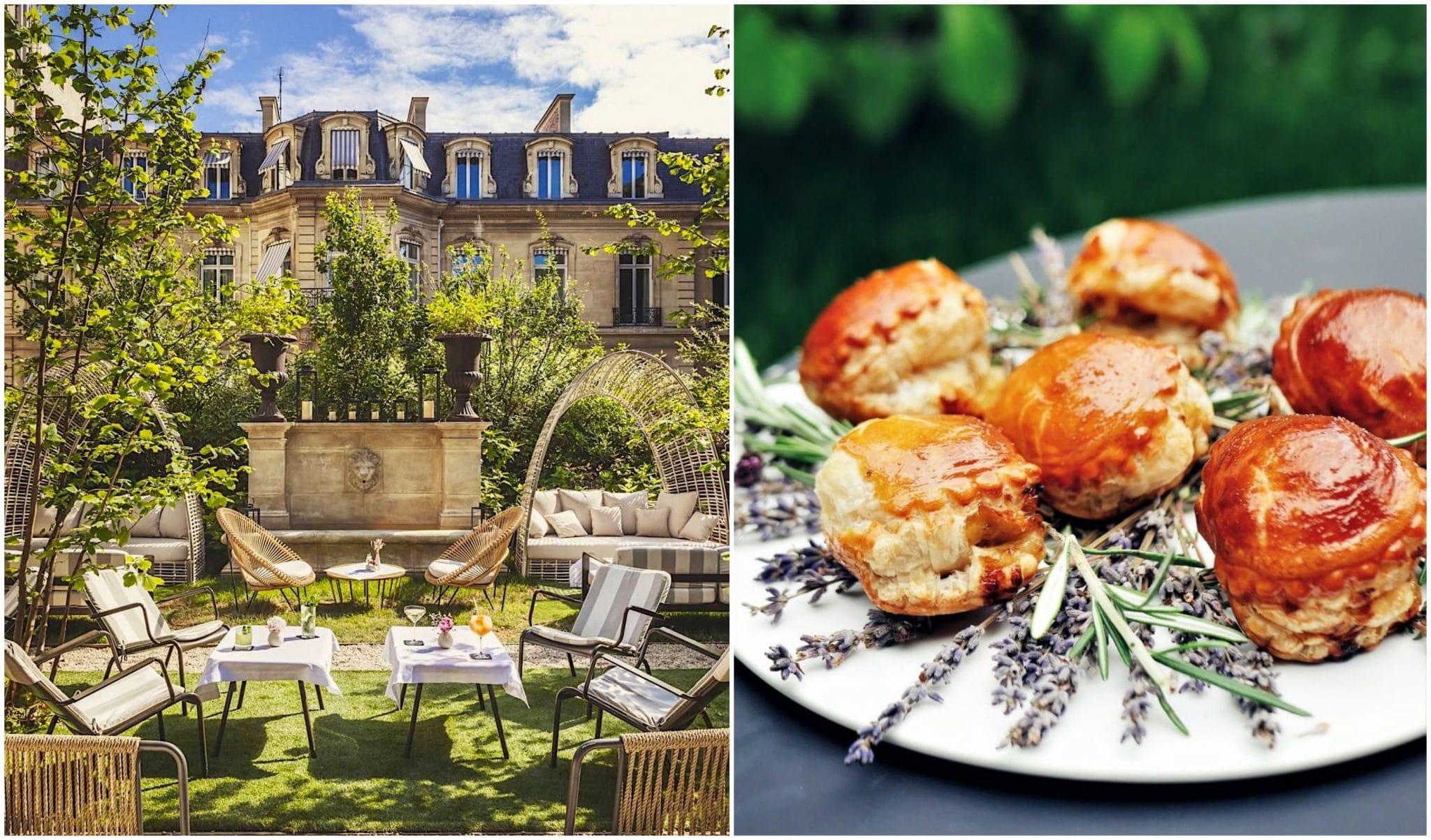 Pour l'été, le restaurant Apicius dévoile dans ses jardins une ...