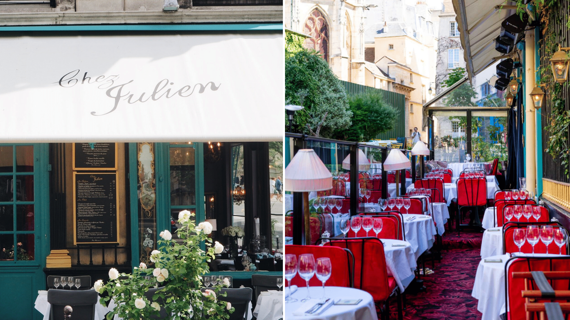 Le bistrot chic parisien "Chez Julien" vous convie à de splendides ...