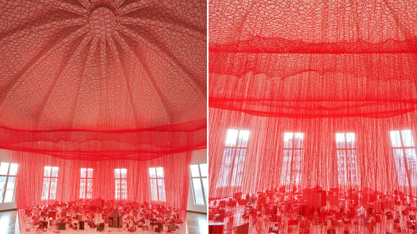 Arts asiatiques : Chiharu Shiota s'empare du Musée Guimet à Paris