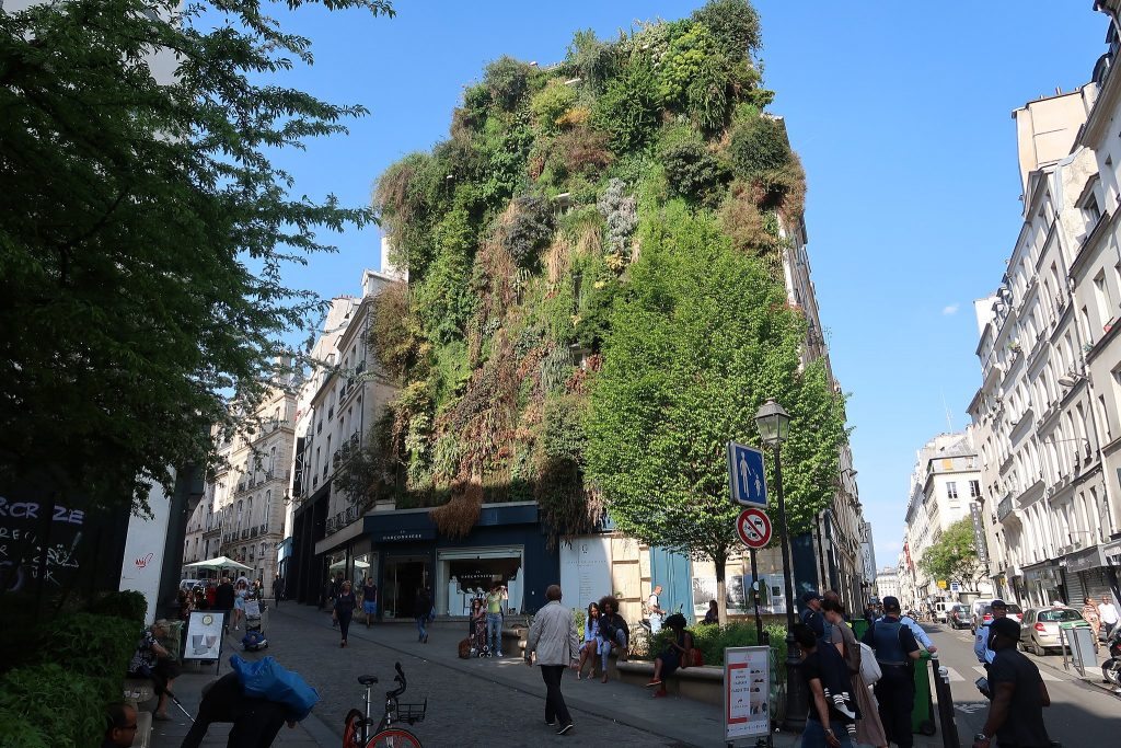L'Oasis d'Aboukir, la luxuriante façade végétale du Sentier - Paris Secret