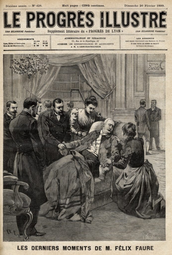 L'histoire sulfureuse du décès de Felix Faure, le seul président mort à ...