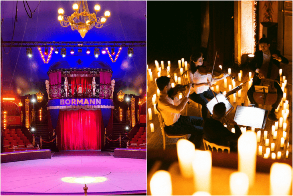 les concerts à la bougie