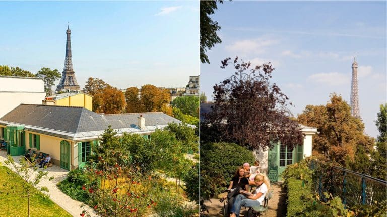 Dieser geheime Garten mit Blick auf den Eiffelturm war Balzacs Zufluchtsort