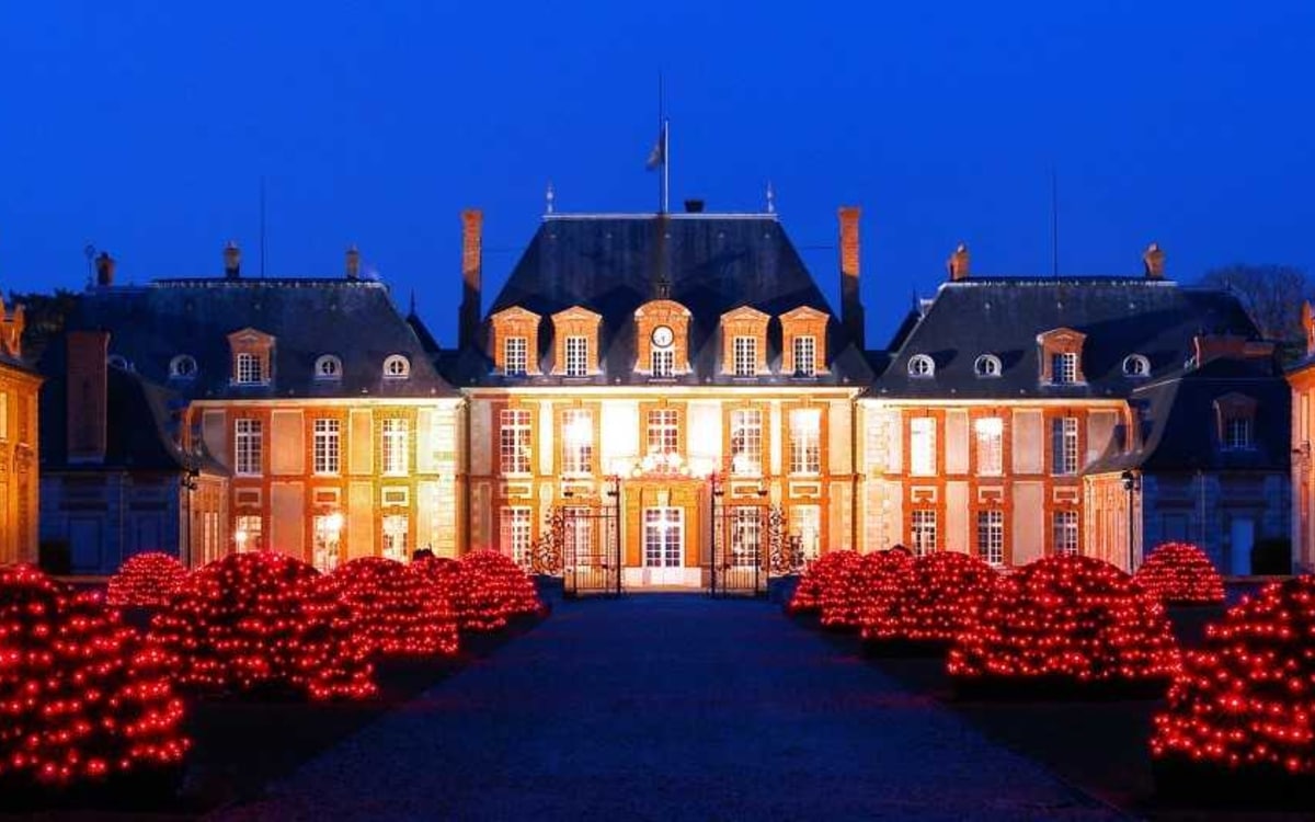 Les plus beaux Châteaux de Noël proches de Paris
