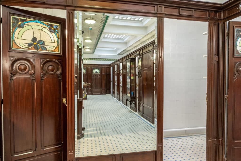 These Art Nouveau public toilets are hidden beneath a well-known ...