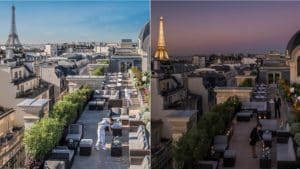 13 beautiful rooftop restaurants for lunch and dinner in Paris