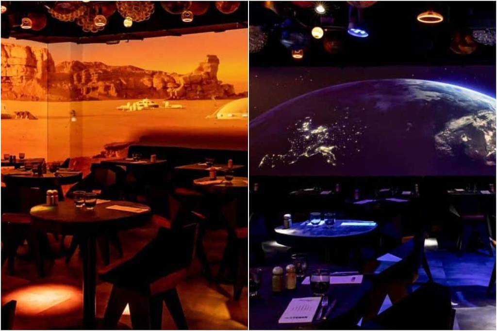 Stellar : à Paris ce restaurant immersif vous emmène dans l'Espace