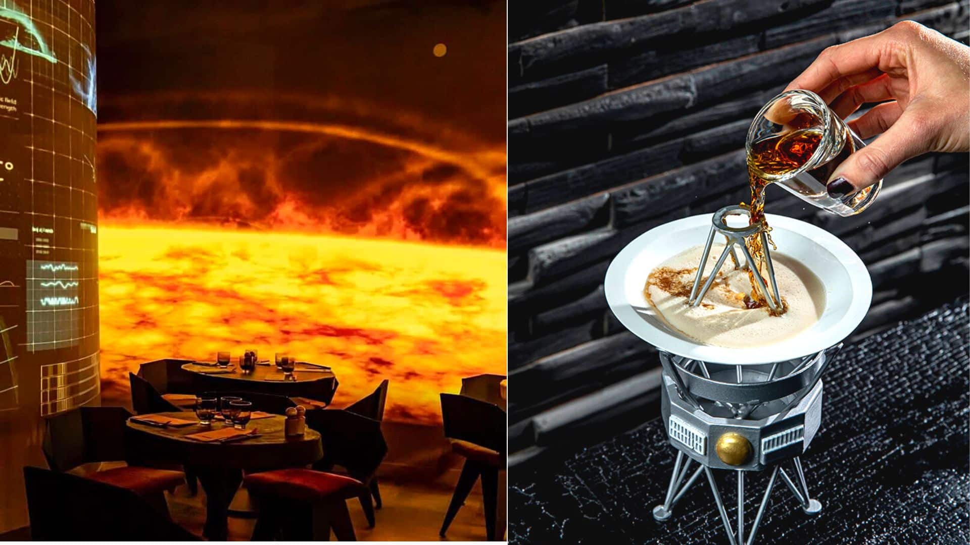 Stellar : à Paris ce restaurant immersif vous emmène dans l'Espace