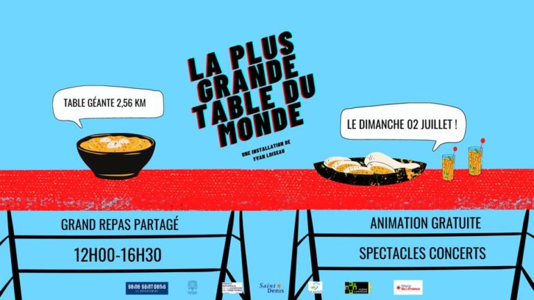 "La plus grande table du monde" est de retour ce week-end
