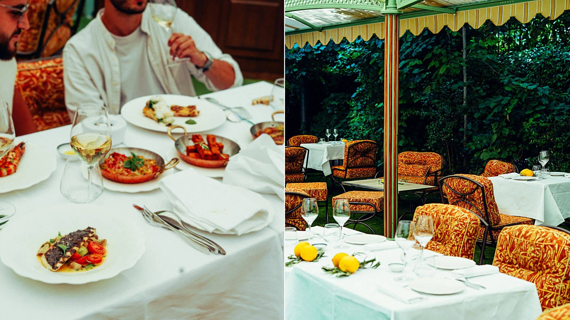 Riviera, la terrasse idyllique du restaurant Apicius en plein cœur de ...