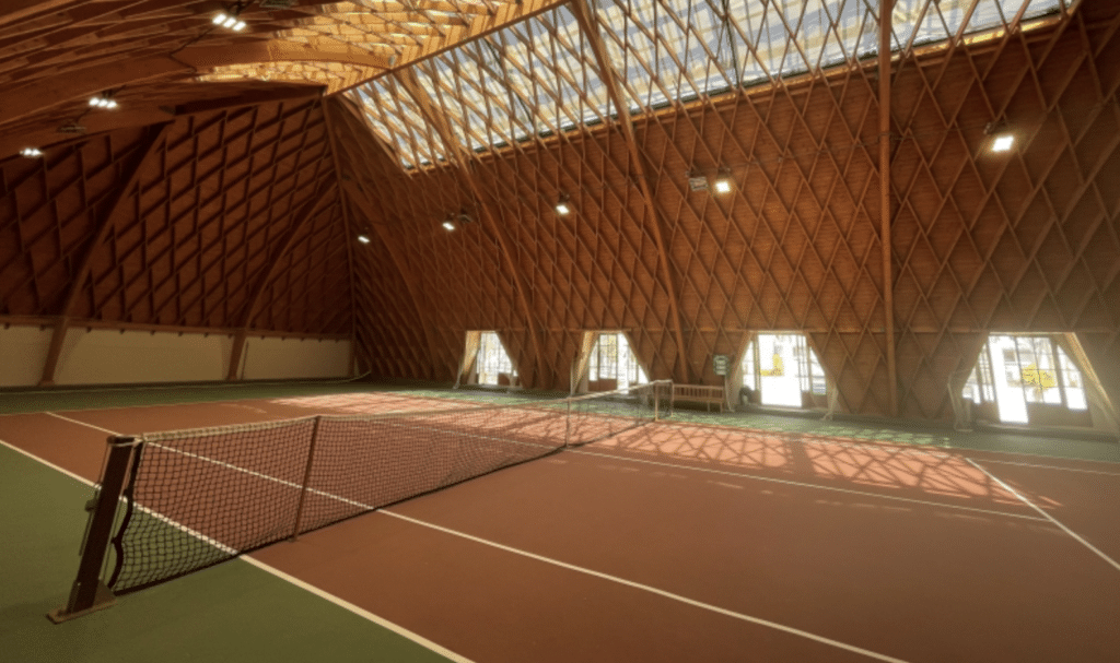 Le plus beau et insolite court de tennis du monde se trouve à Paris ...
