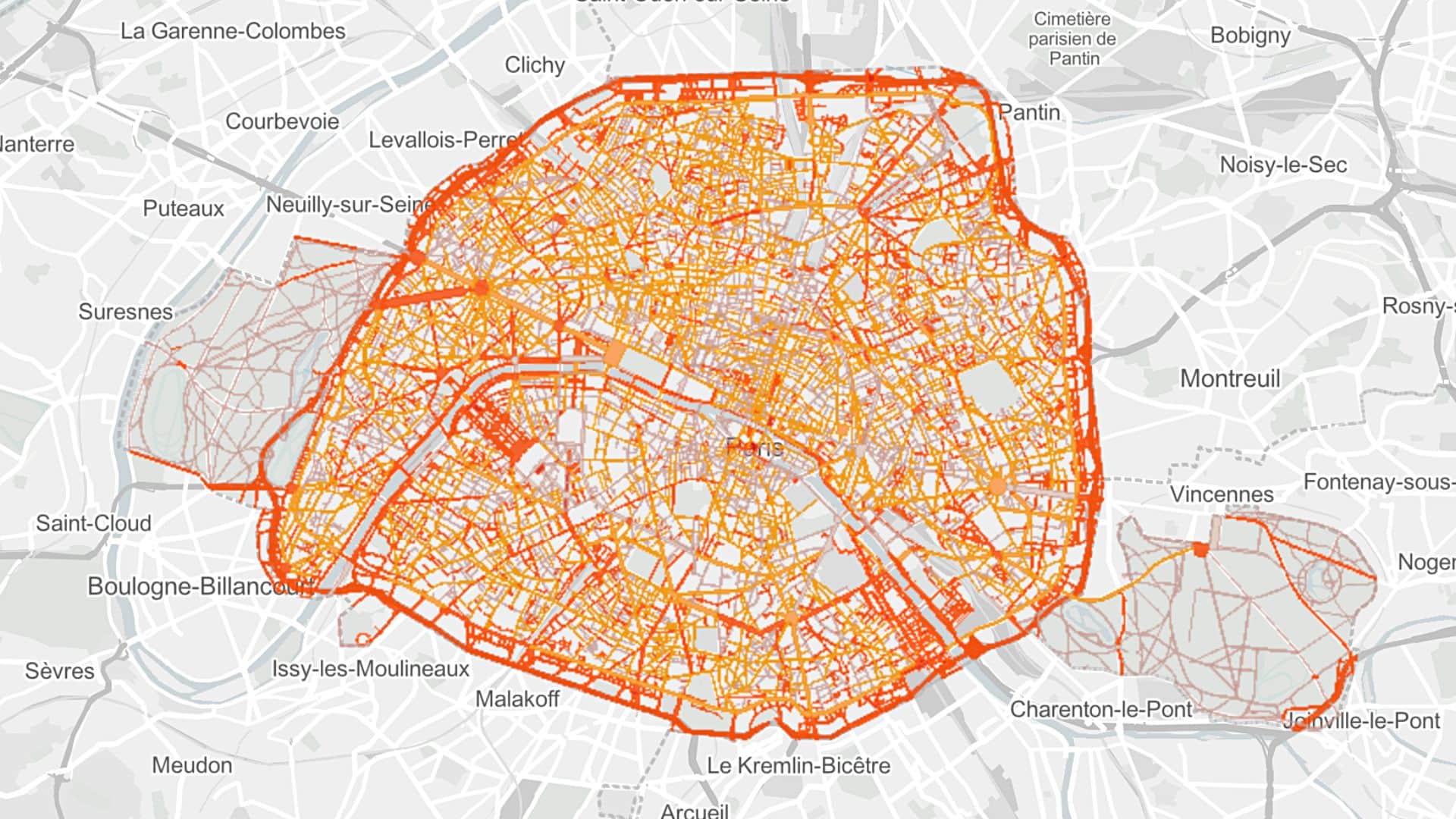 Une incroyable carte interactive nous raconte l'histoire des rues de ...
