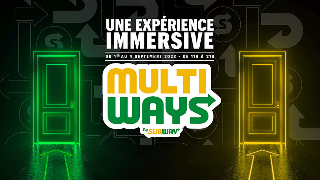 Multiways by Subway : une expérience immersive débarque à Paris