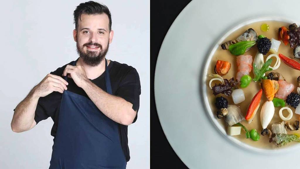 Le chef Adrien Cachot vient enfin d'inaugurer son restaurant parisien ...