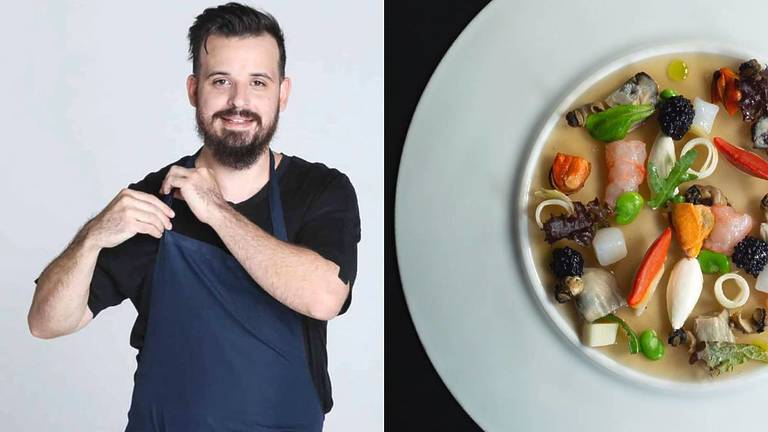 Le chef Adrien Cachot vient enfin d'inaugurer son restaurant parisien ...
